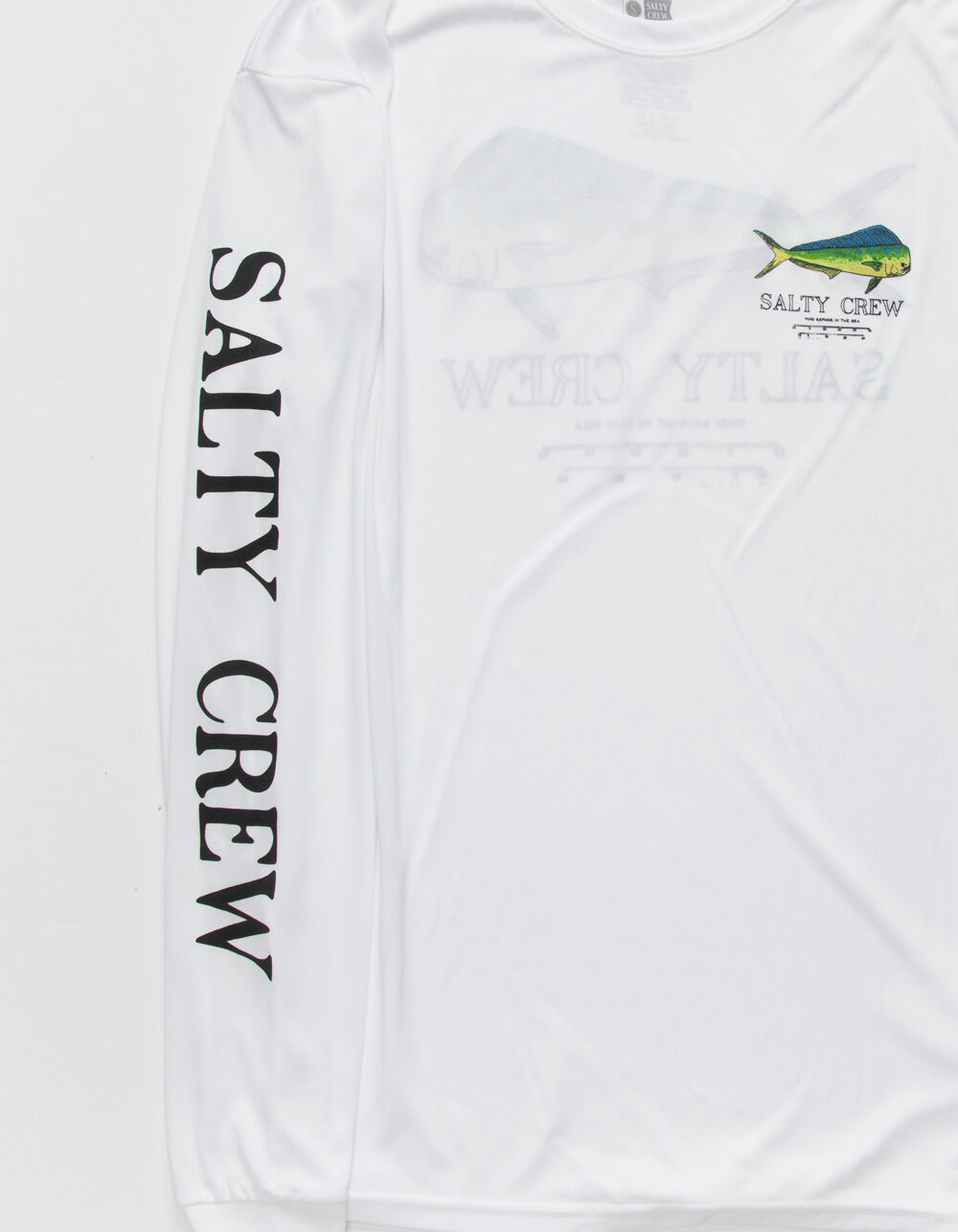 SALTY CREW Angry Bull Mens Rash Guard - WHITE | Tillys