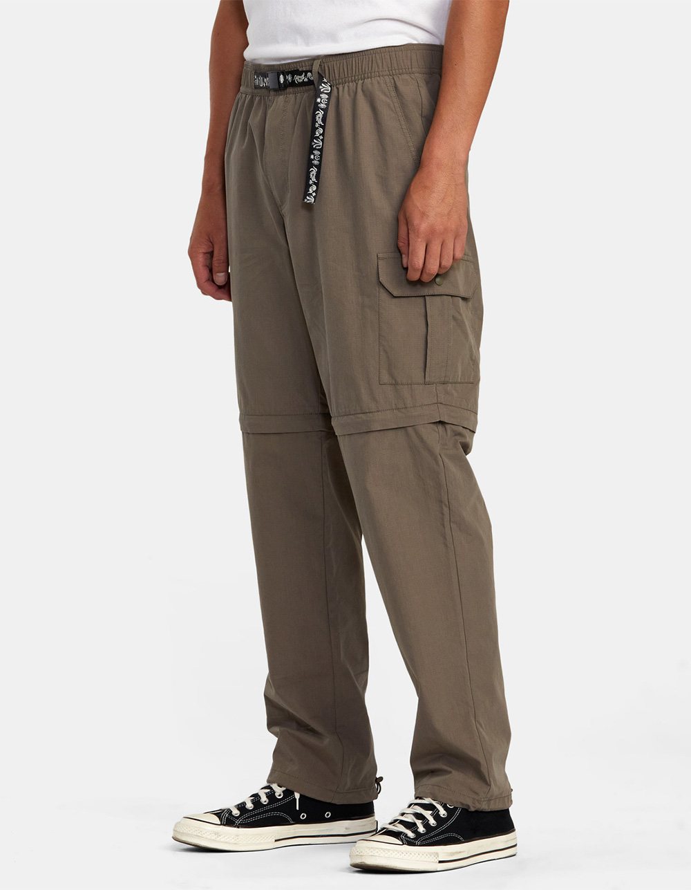 RVCA All Time Zip-Off Mens Cargo Pants - MUSHROOM | Tillys
