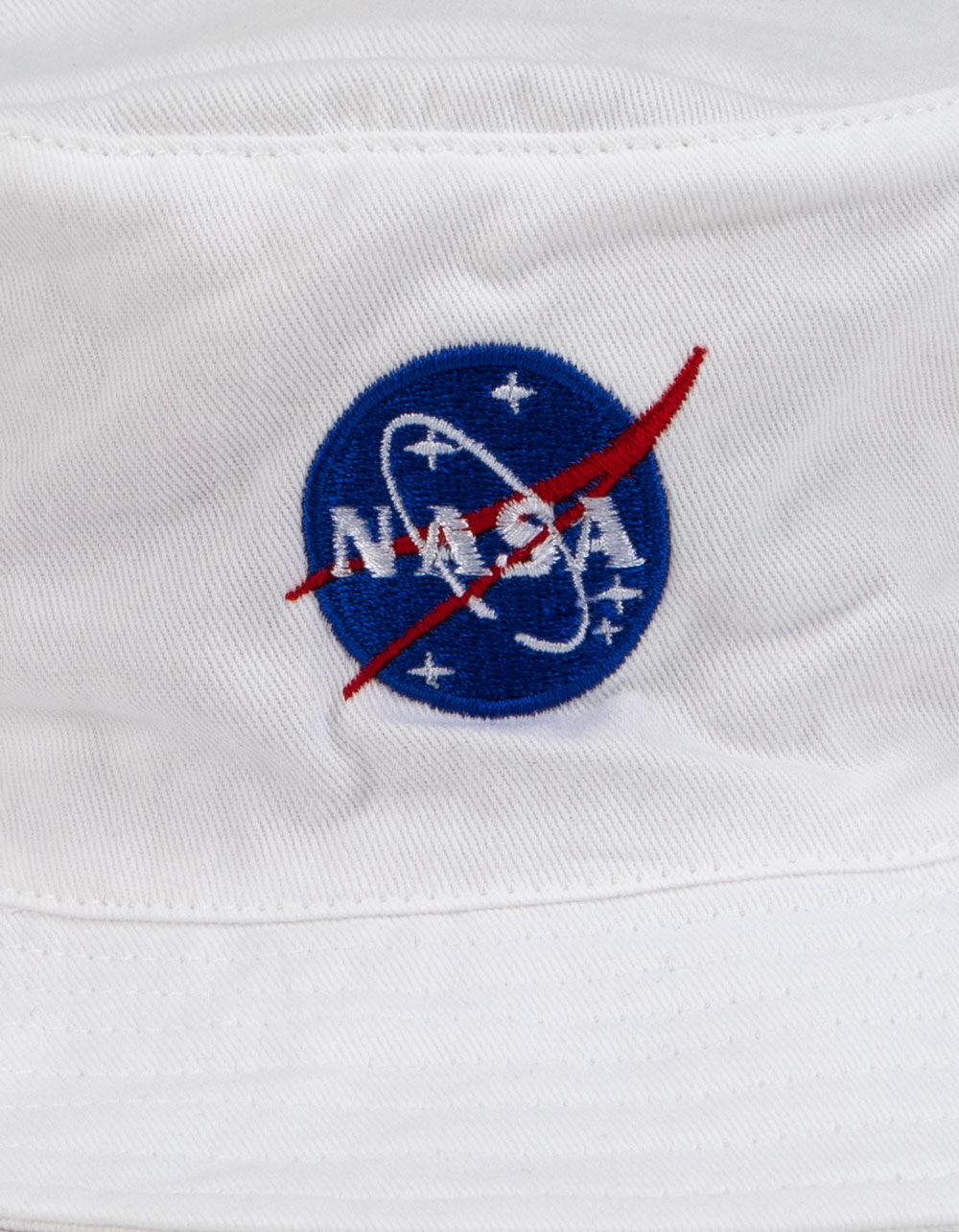 NASA Logo Bucket Hat - WHITE | Tillys