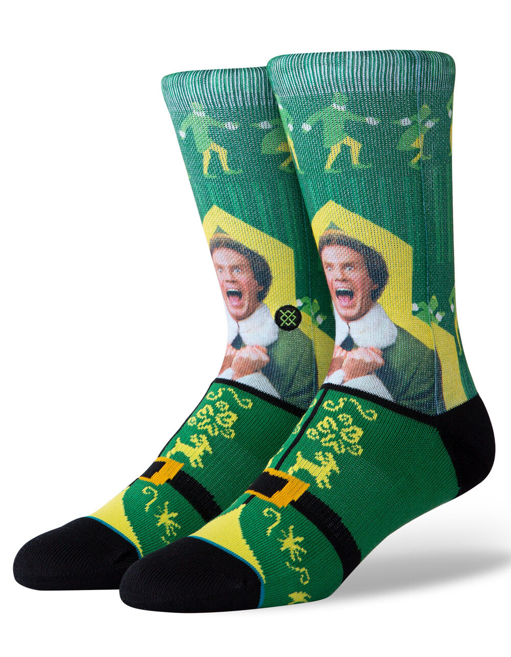 STANCE I Know Him Elf Mens Crew Socks - GREEN | Tillys