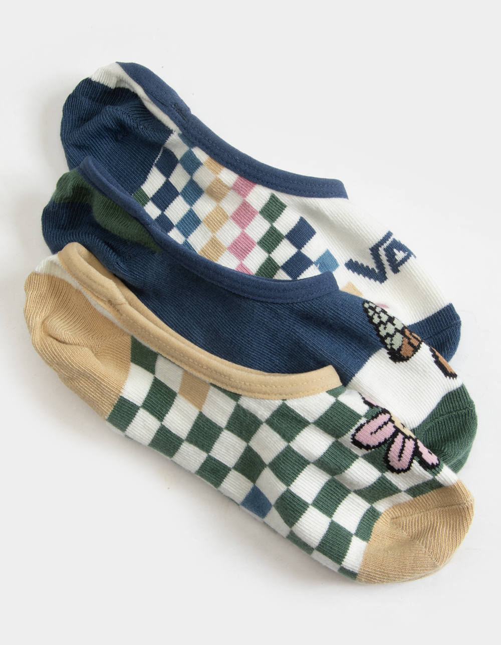 VANS Checker Buddies Womens Canoodle Sock 3 Pack - MULTI | Tillys