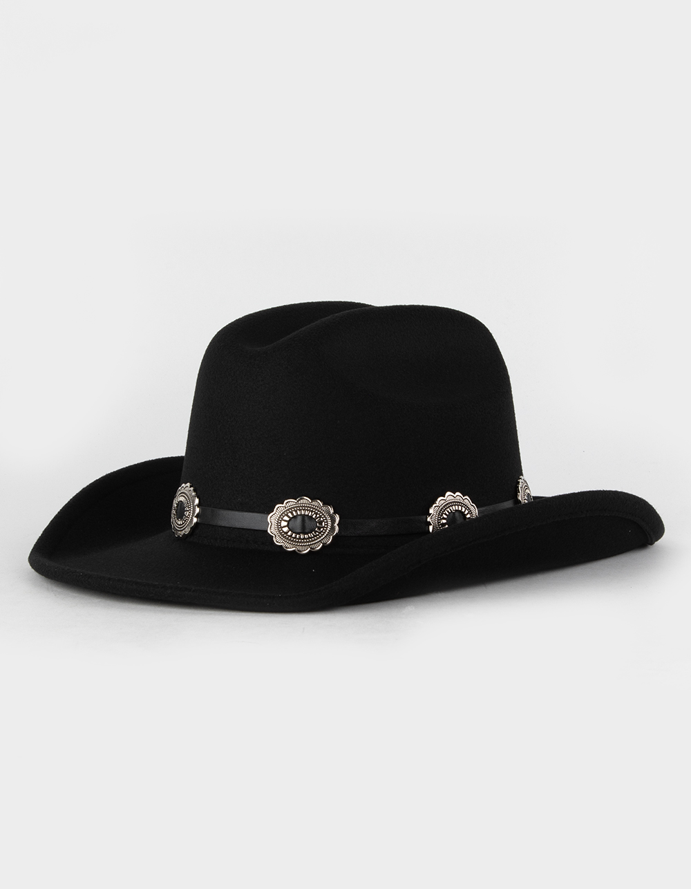 Concho Womens Cowboy Hat - BLACK | Tillys