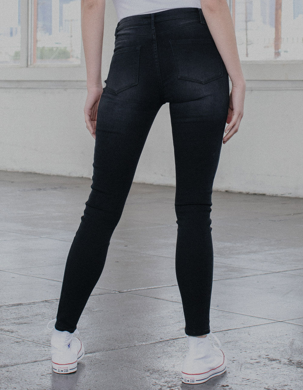 RSQ High Rise Wash Black Womens Jeggings - WASH BLACK | Tillys