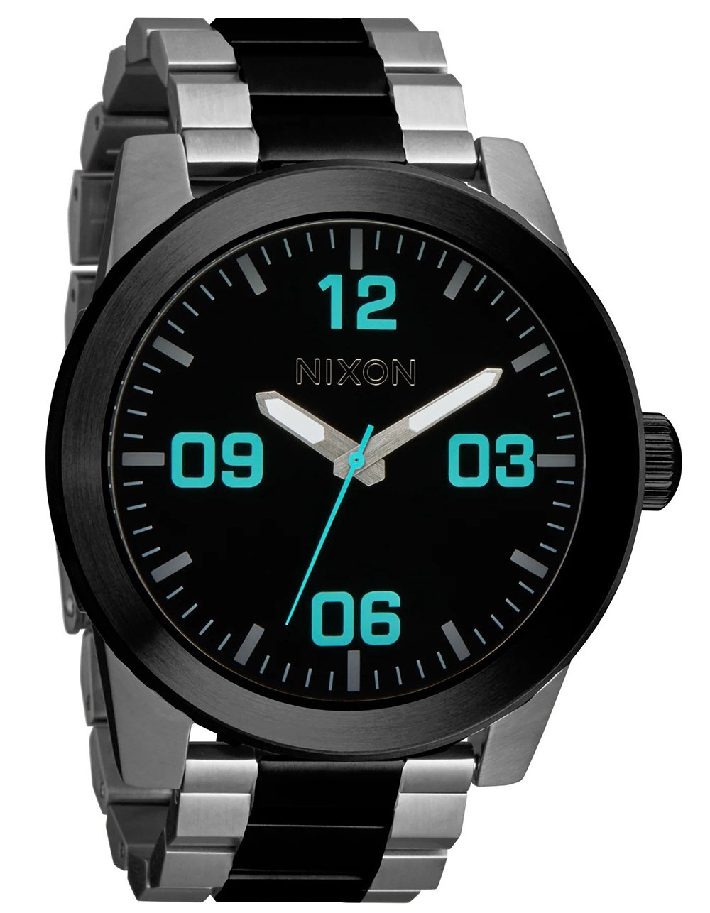 NIXON Corporal Stainless Steel Watch - SILVER | Tillys