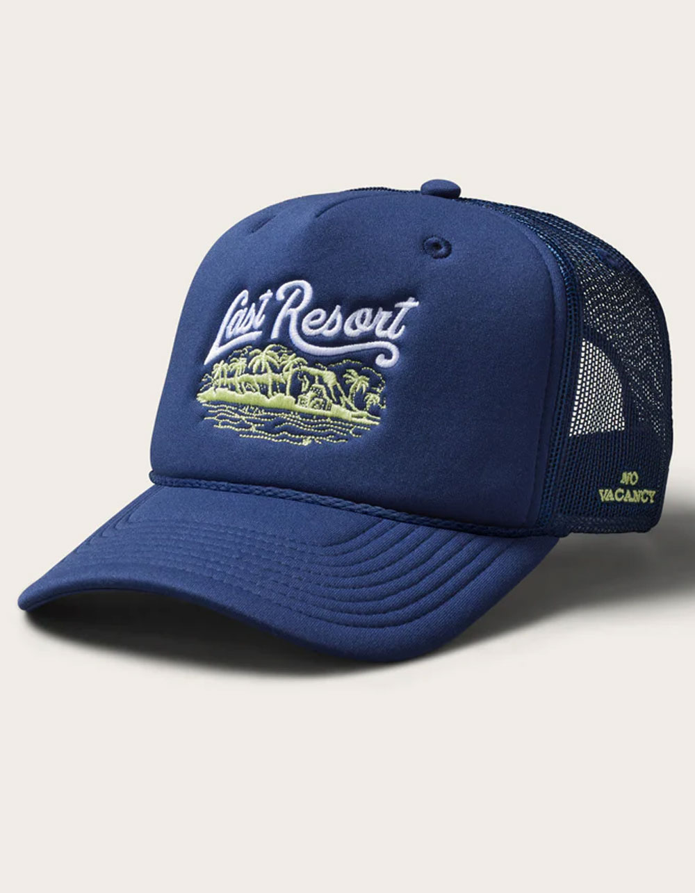 HEMLOCK HAT CO. Last Resort Foam Trucker Hat - NAVY | Tillys