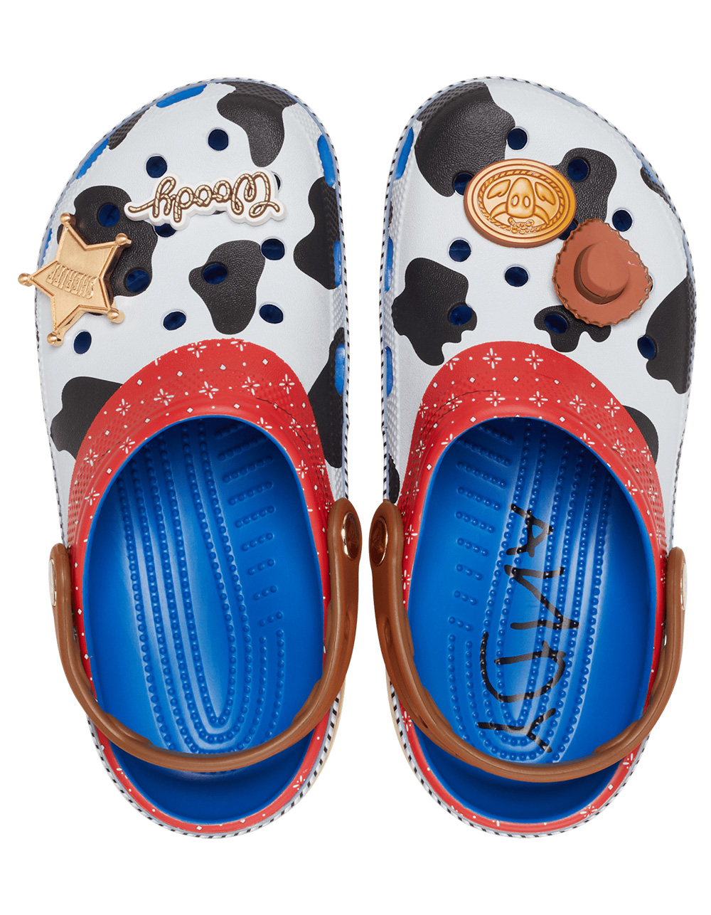 CROCS x Disney Pixar Toy Story Sheriff Woody Kids Classic Clogs - MULTI ...