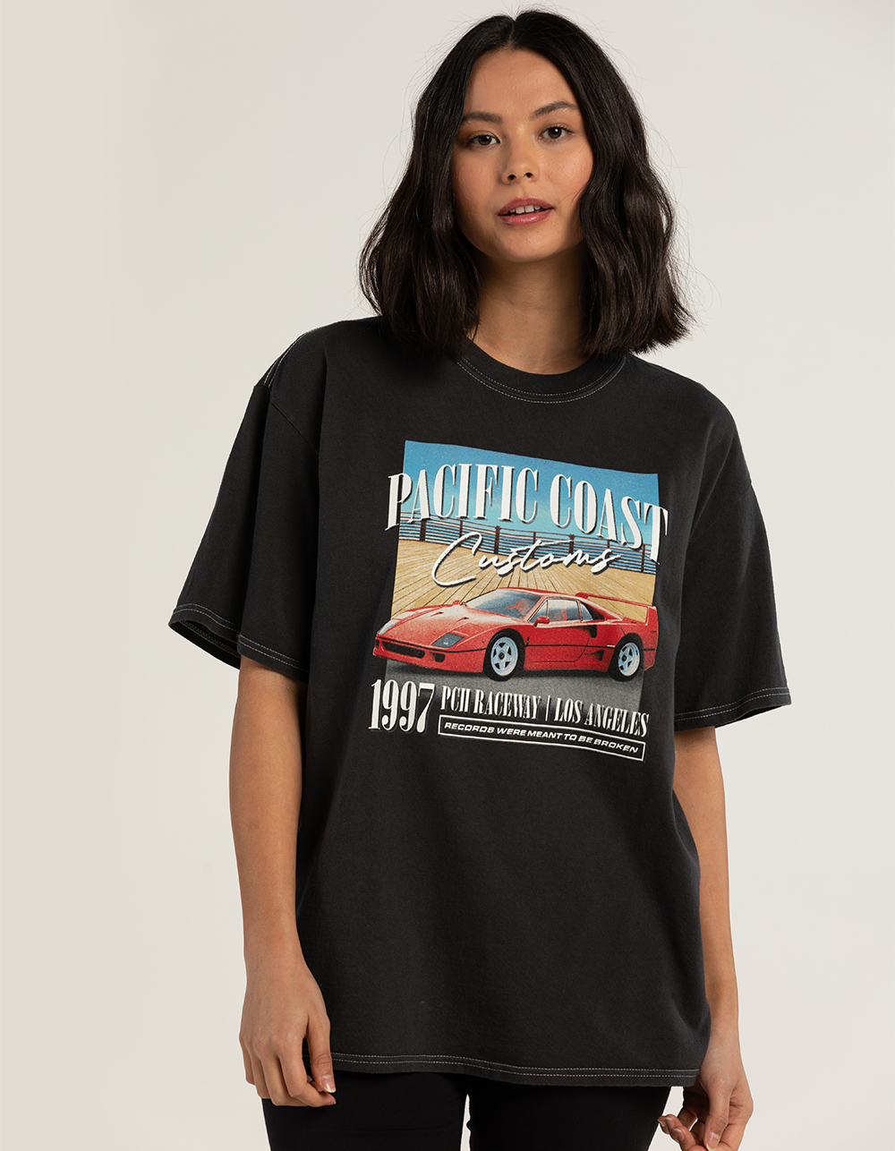 SIMPLER DAZE Pacific Coast Womens Tee - BLACK | Tillys