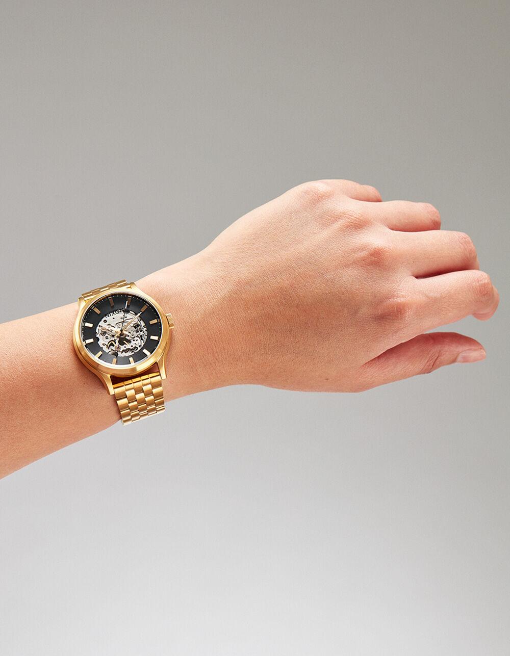 NIXON Spectra Automatic Watch - BLKGO | Tillys