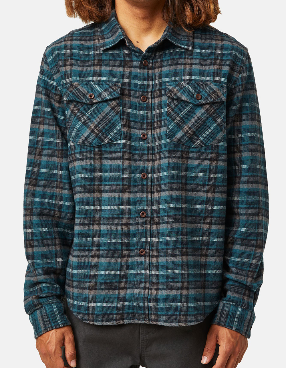 KATIN Vincent Mens Flannel - BLUE | Tillys