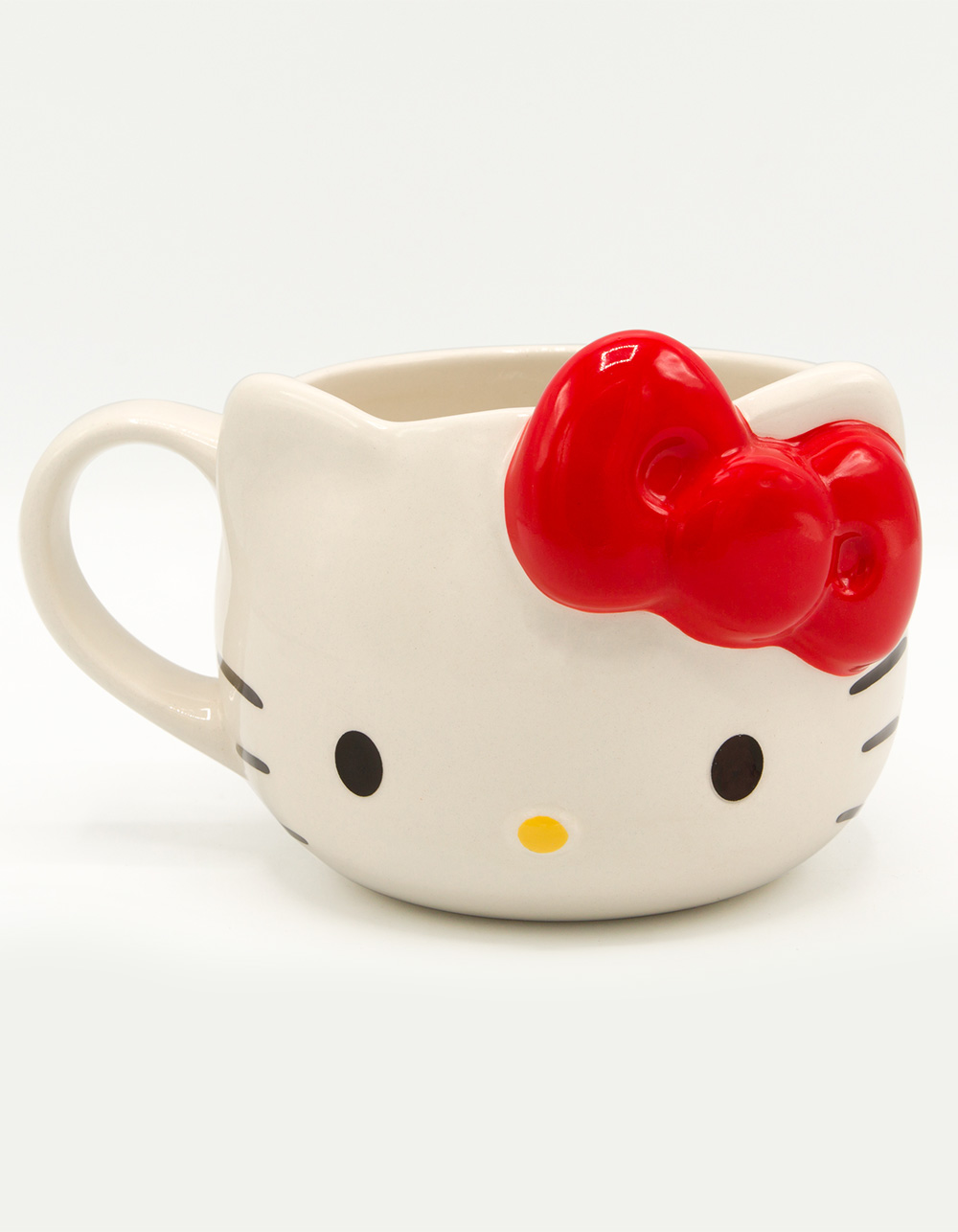 SANRIO Hello Kitty 3D Sculpted Ceramic Mug - RED | Tillys