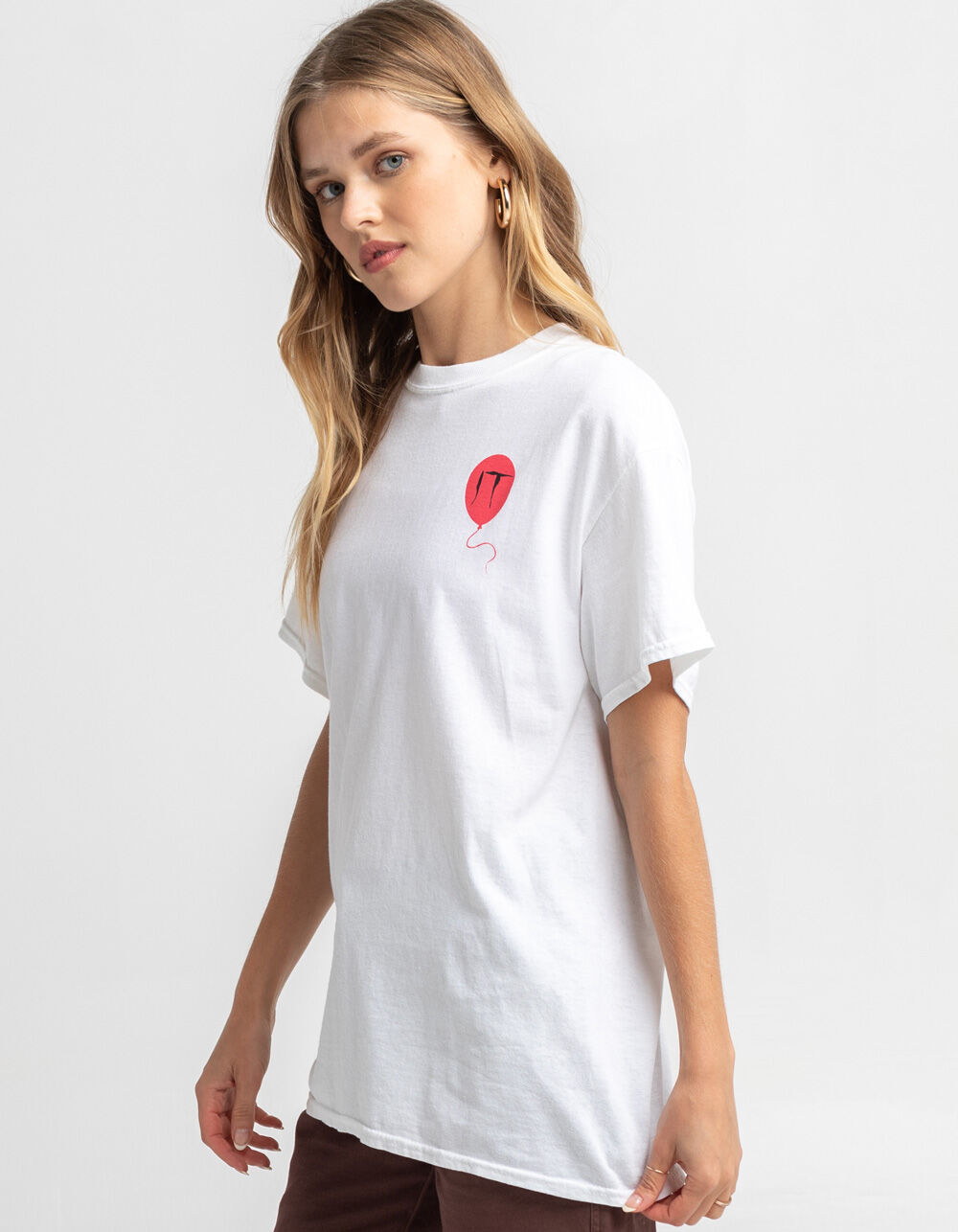 RIPPLE JUNCTION It Womens Oversized Tee - WHITE | Tillys