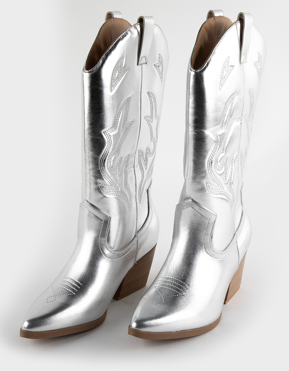 SODA Orville Womens Western Boots - SILVER | Tillys