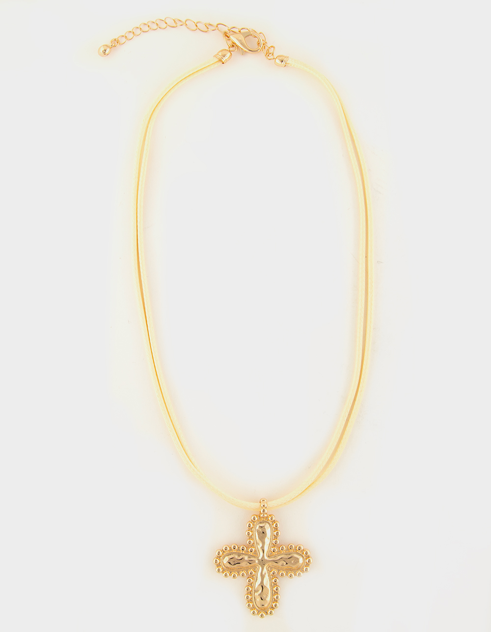 FULL TILT Cross Cord Necklace - IVORY | Tillys