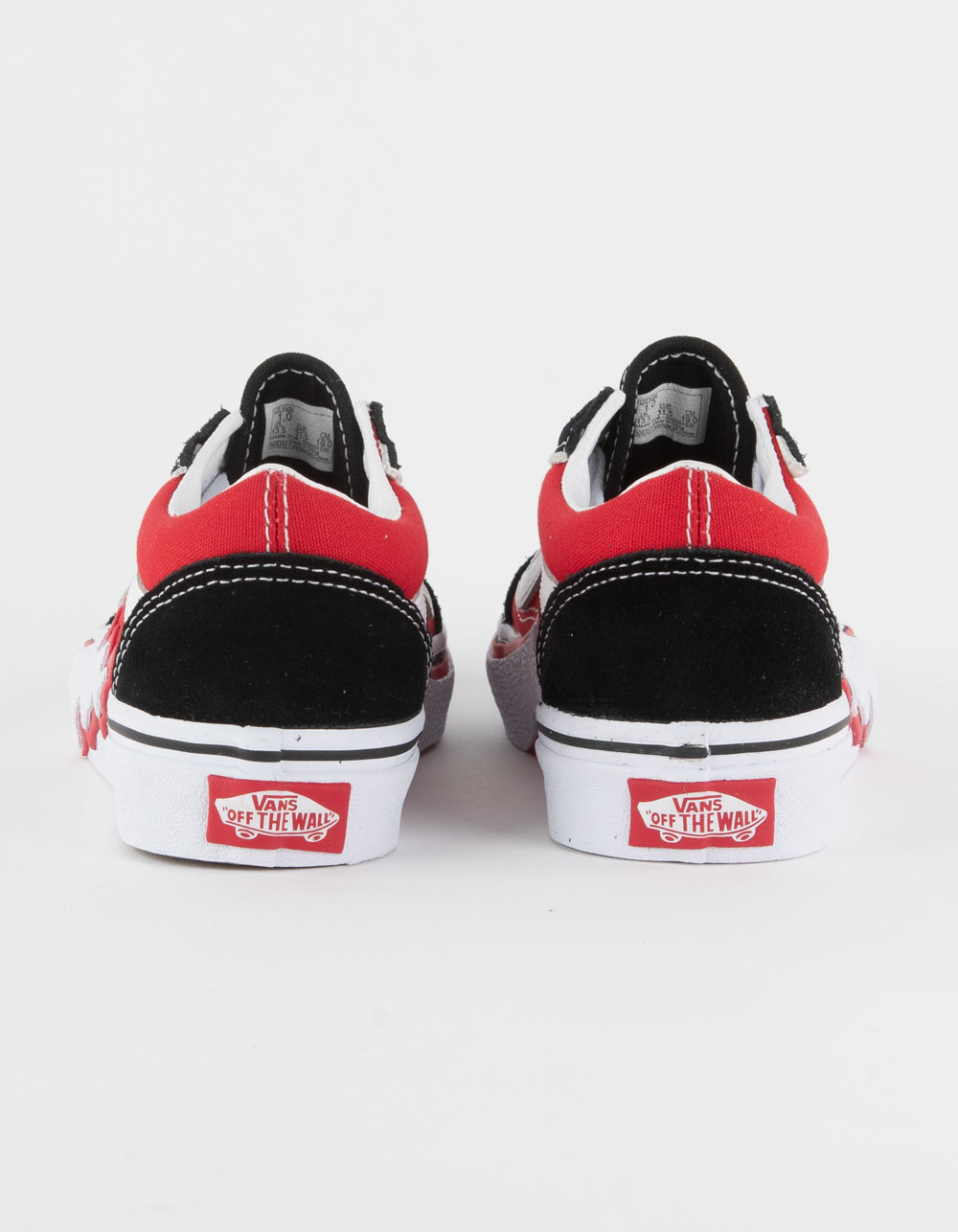 VANS Old Skool Bolt Boys Shoes - BLK/RED | Tillys