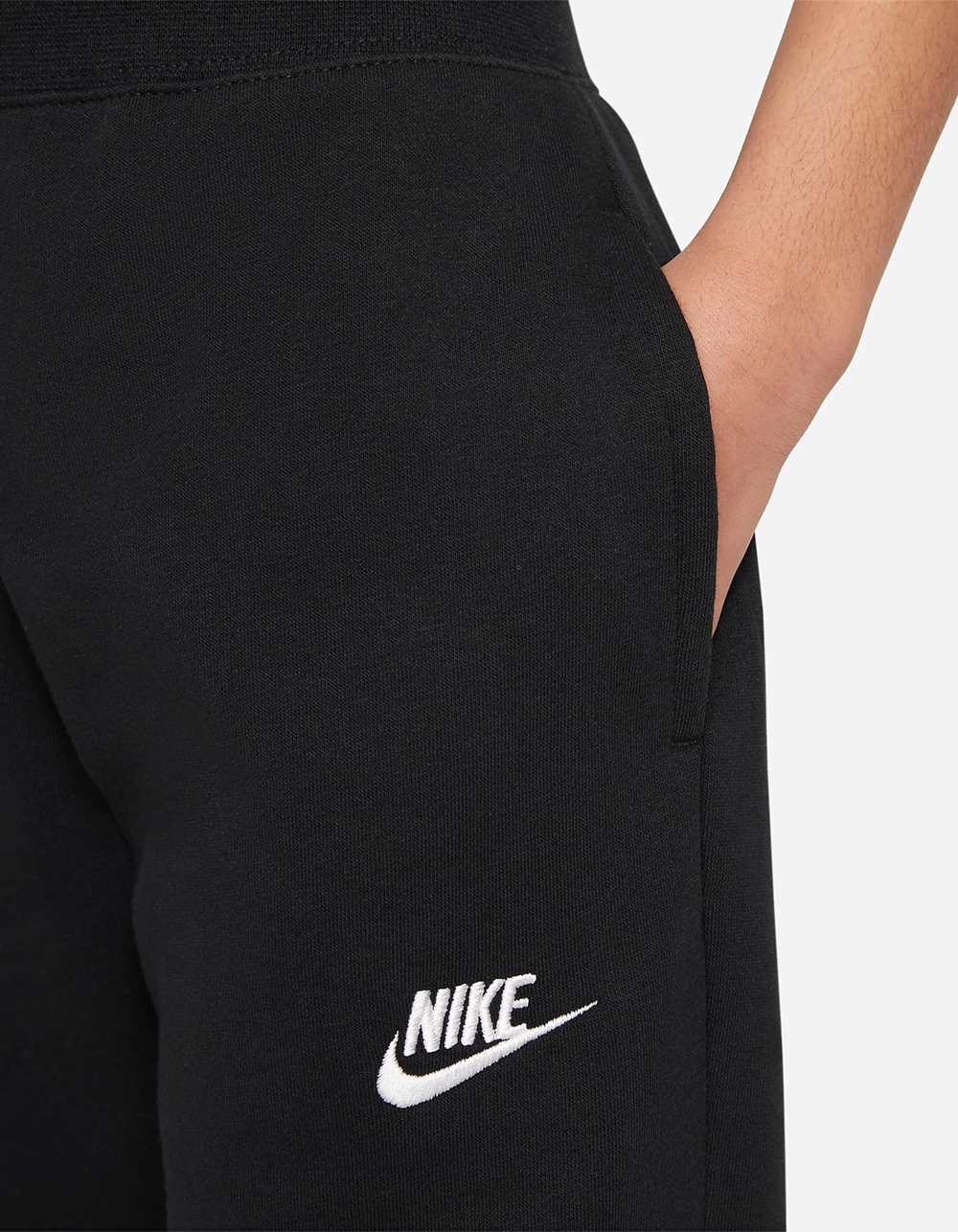 NIKE Sportswear Club Girls Fleece Sweatpants - BLK/WHT | Tillys