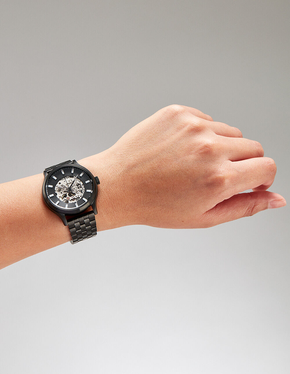 NIXON Spectra Automatic Watch - BLKSL | Tillys