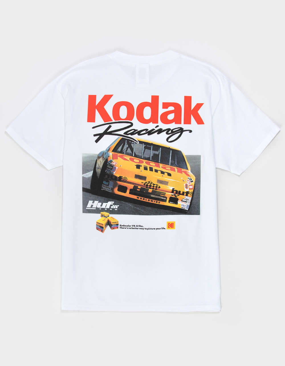 HUF x Kodak Racing Infield Mens Tee - WHITE | Tillys