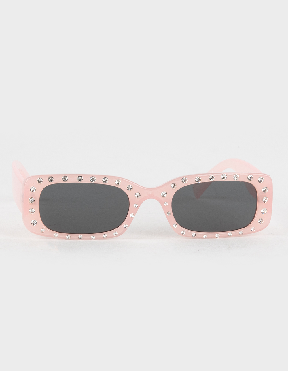 RSQ Every Vintage Rectangle Sunglasses - PINK | Tillys