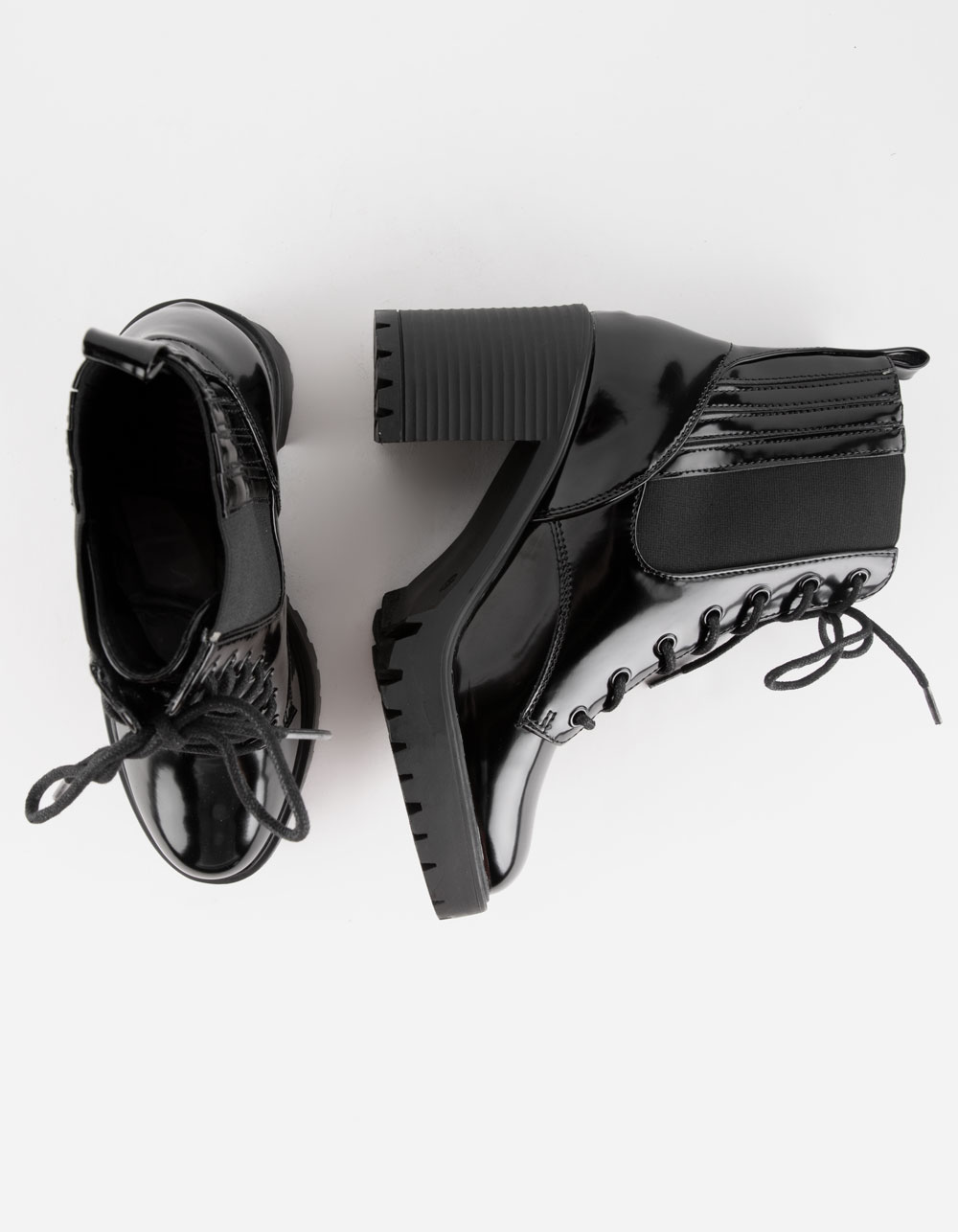MIA Daryl Lace Up Heel Womens Boots - BLACK | Tillys