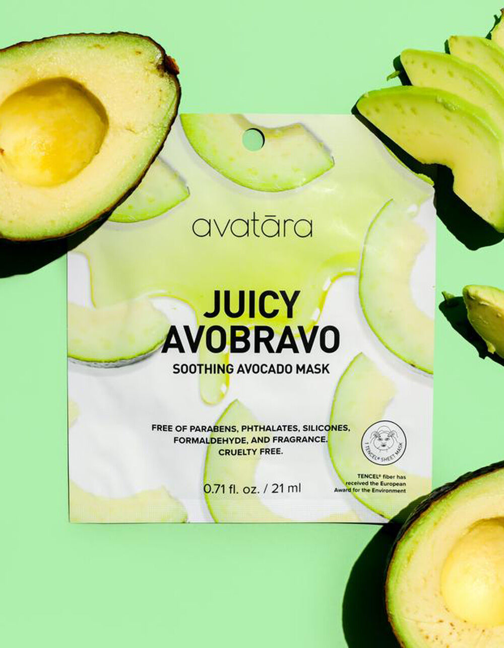 AVATARA Avobravo Soothing Face Mask - GREEN | Tillys
