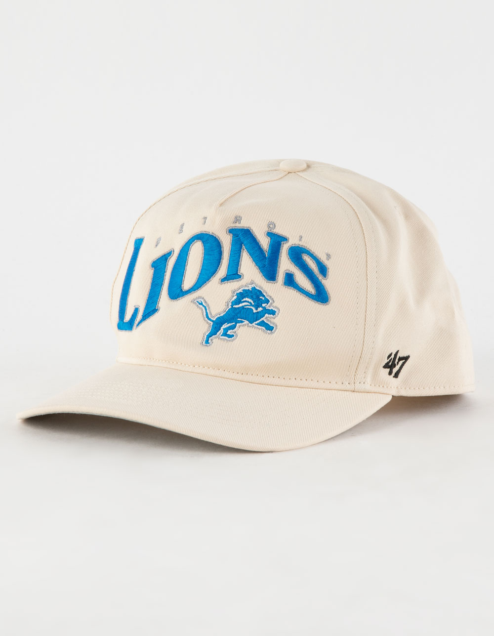 47 BRAND Detroit Lions Wave '47 Hitch Snapback Hat - OFF WHITE | Tillys