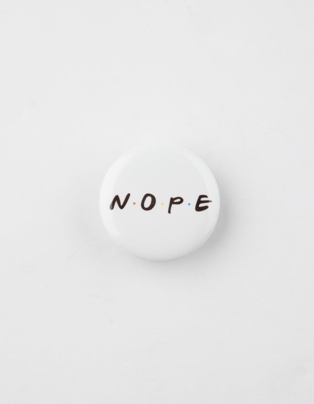 Nope Pin - WHITE | Tillys