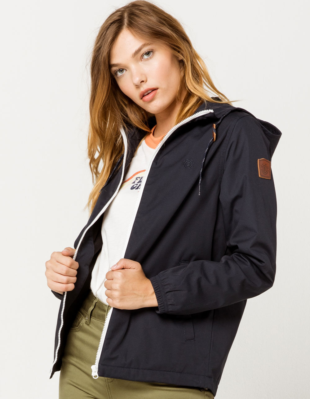 ELEMENT Home Free Womens Zip Jacket - NAVY | Tillys