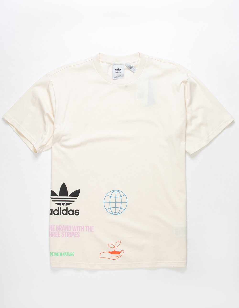 ADIDAS Made With Nature Mens Tee - SAND | Tillys