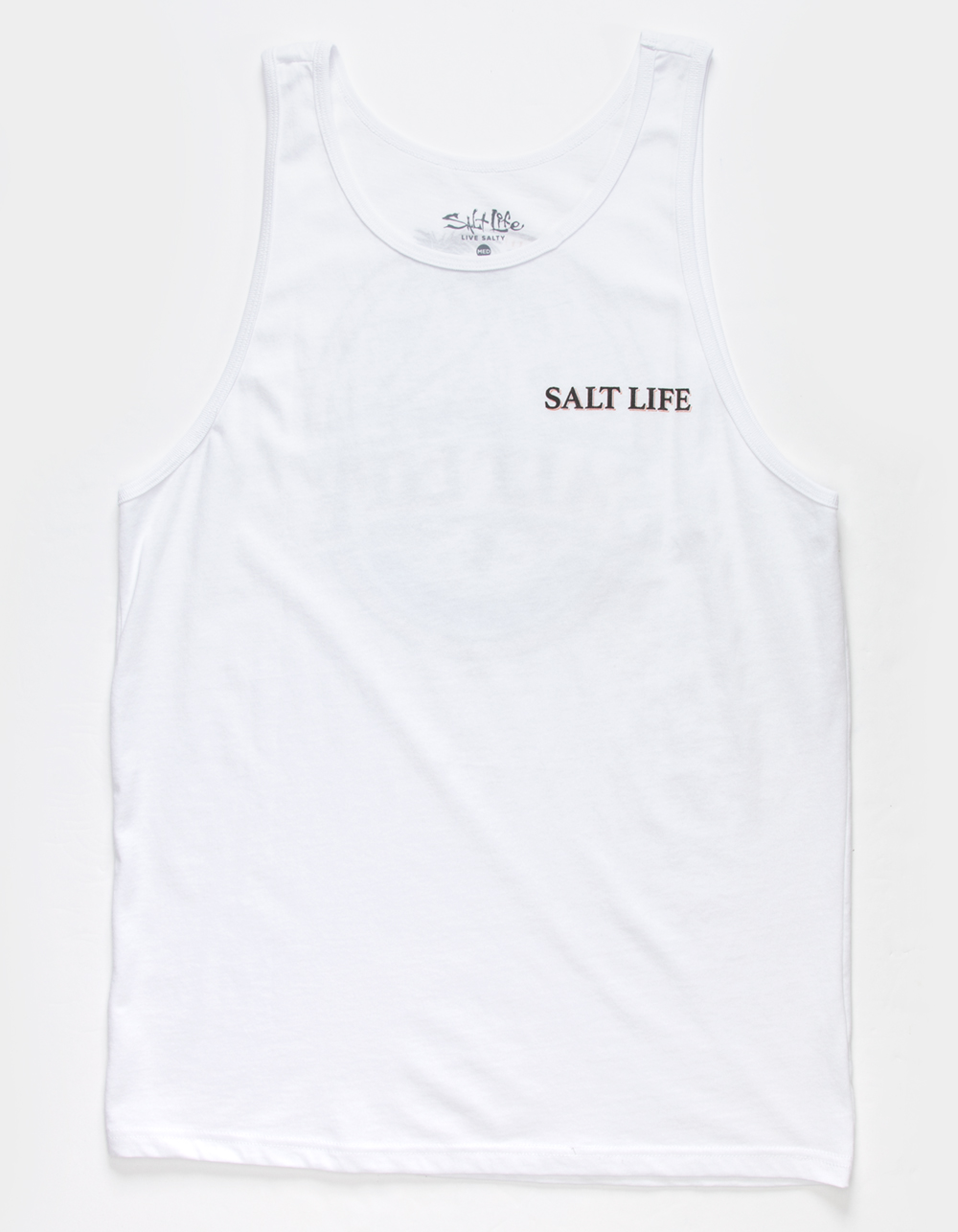 SALT LIFE Island Hammock Mens Tank Top - WHITE | Tillys
