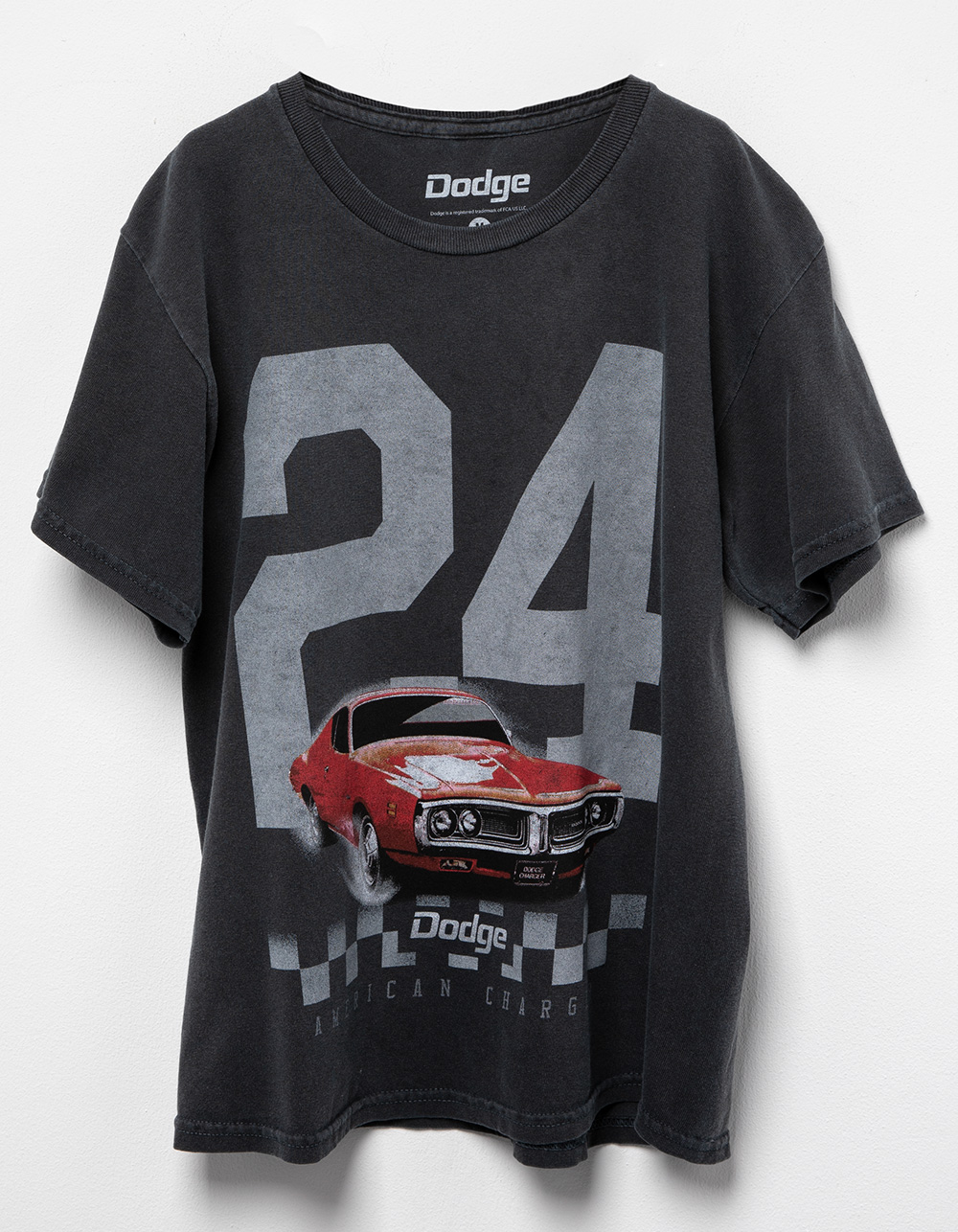 DODGE 24 Car Girls Boyfriend Tee - WASHED BLACK | Tillys