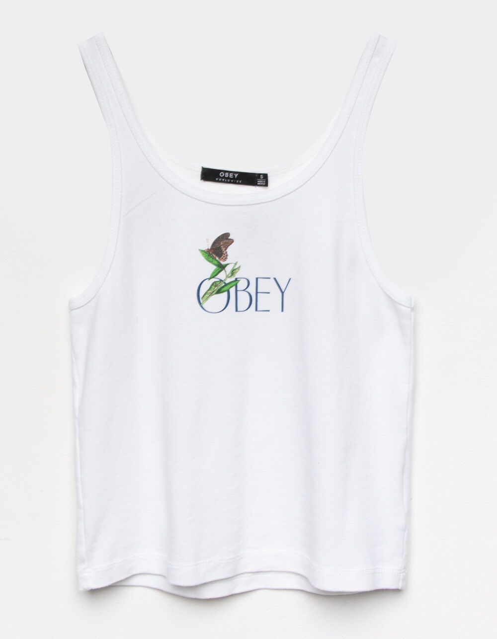 OBEY Growth Womens Tank Top - WHITE | Tillys