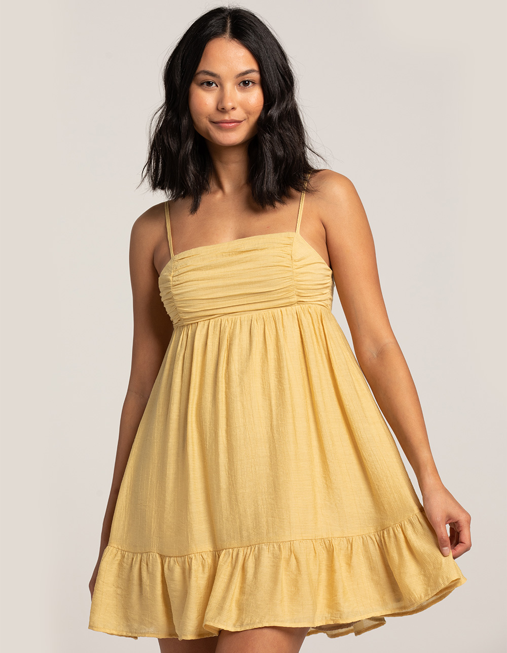 RSQ Womens Texture Short Dress - TAN | Tillys