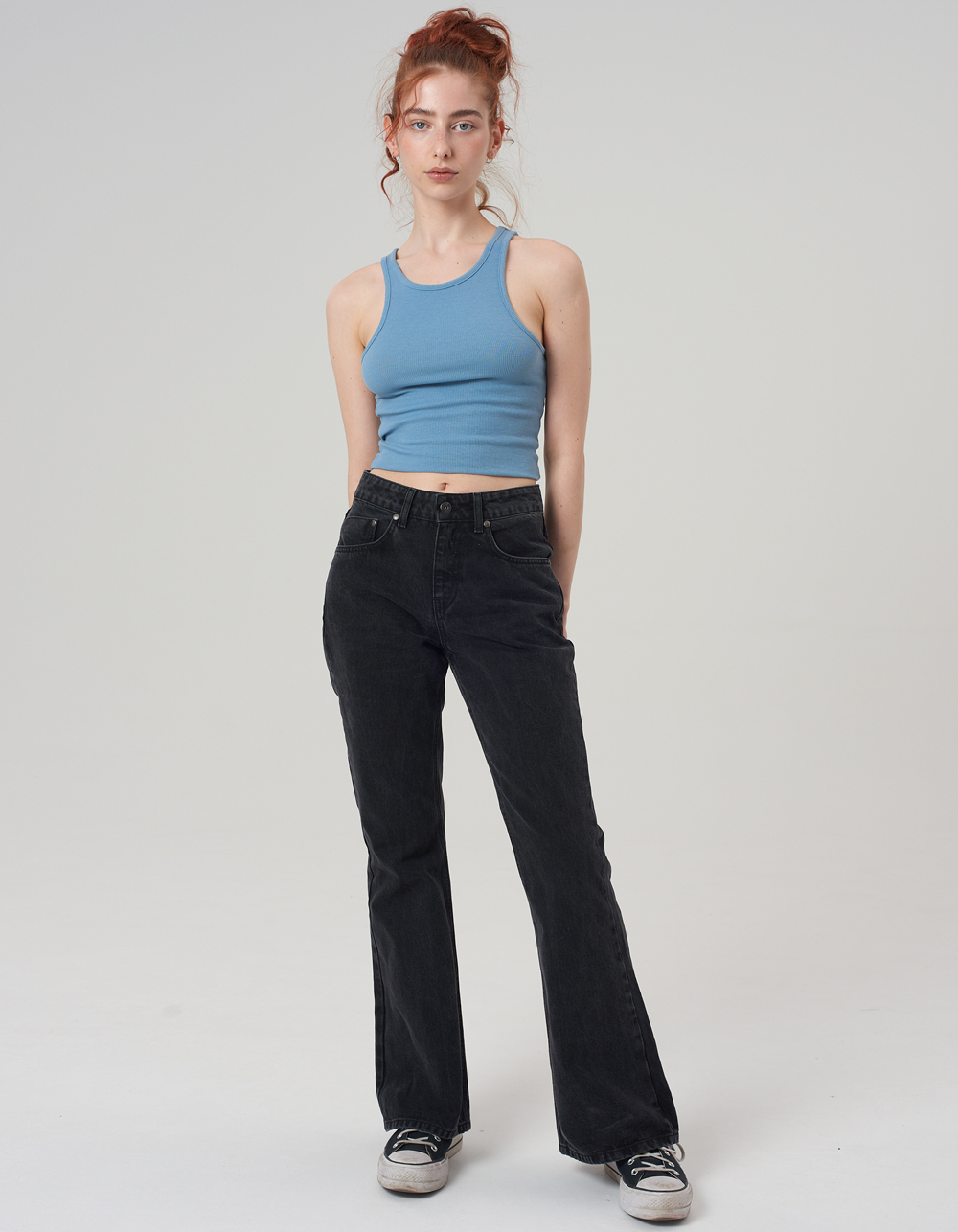 THE RAGGED PRIEST Dakota Womens Jeans - CHARCOAL | Tillys