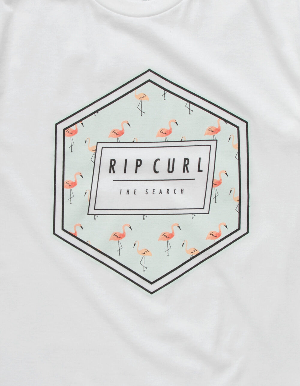 RIP CURL Mason Flamingos Boys T-Shirt - WHITE | Tillys