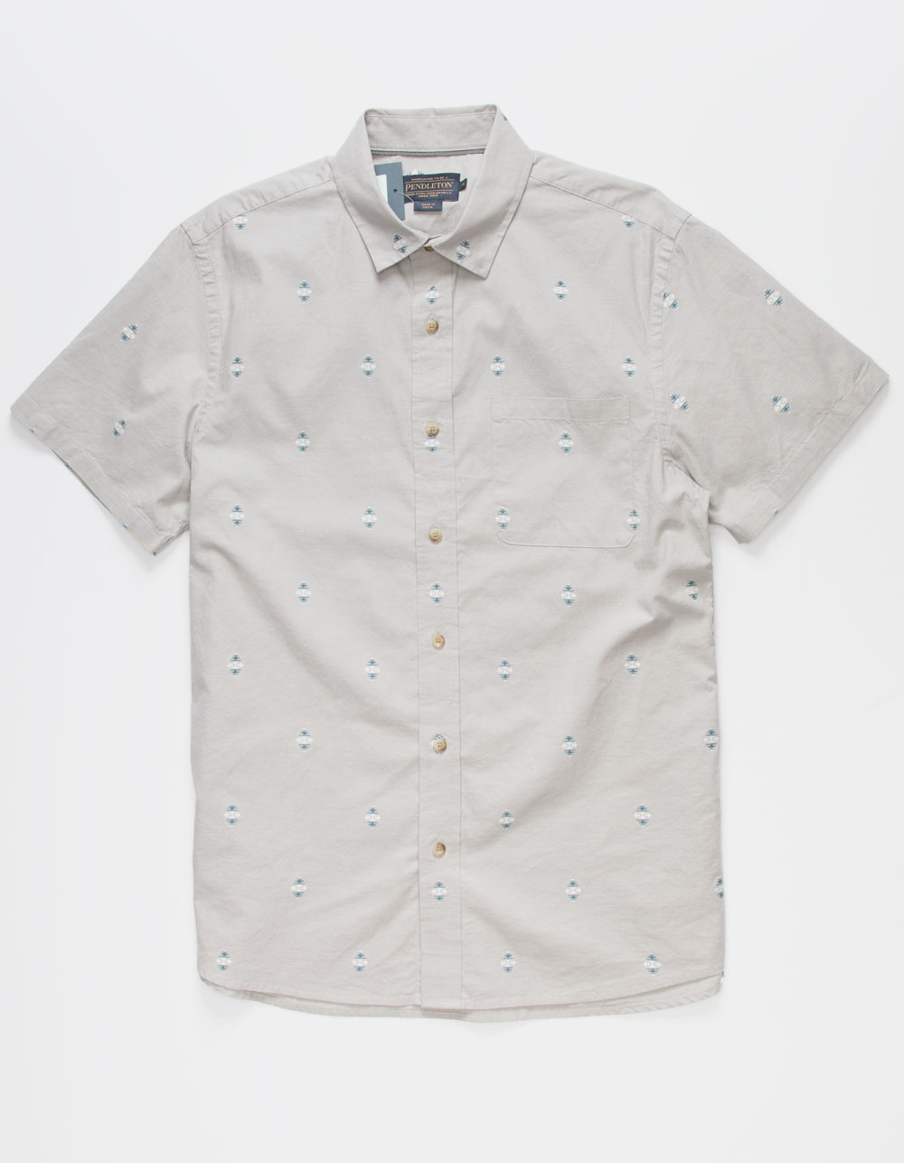 PENDLETON Carson Mens Button Up Shirt - GRAY | Tillys