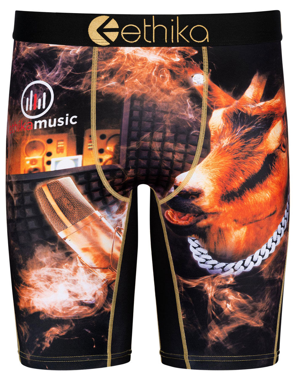 ETHIKA Goat Flow Mens Boxer Briefs - BLACK COMBO | Tillys