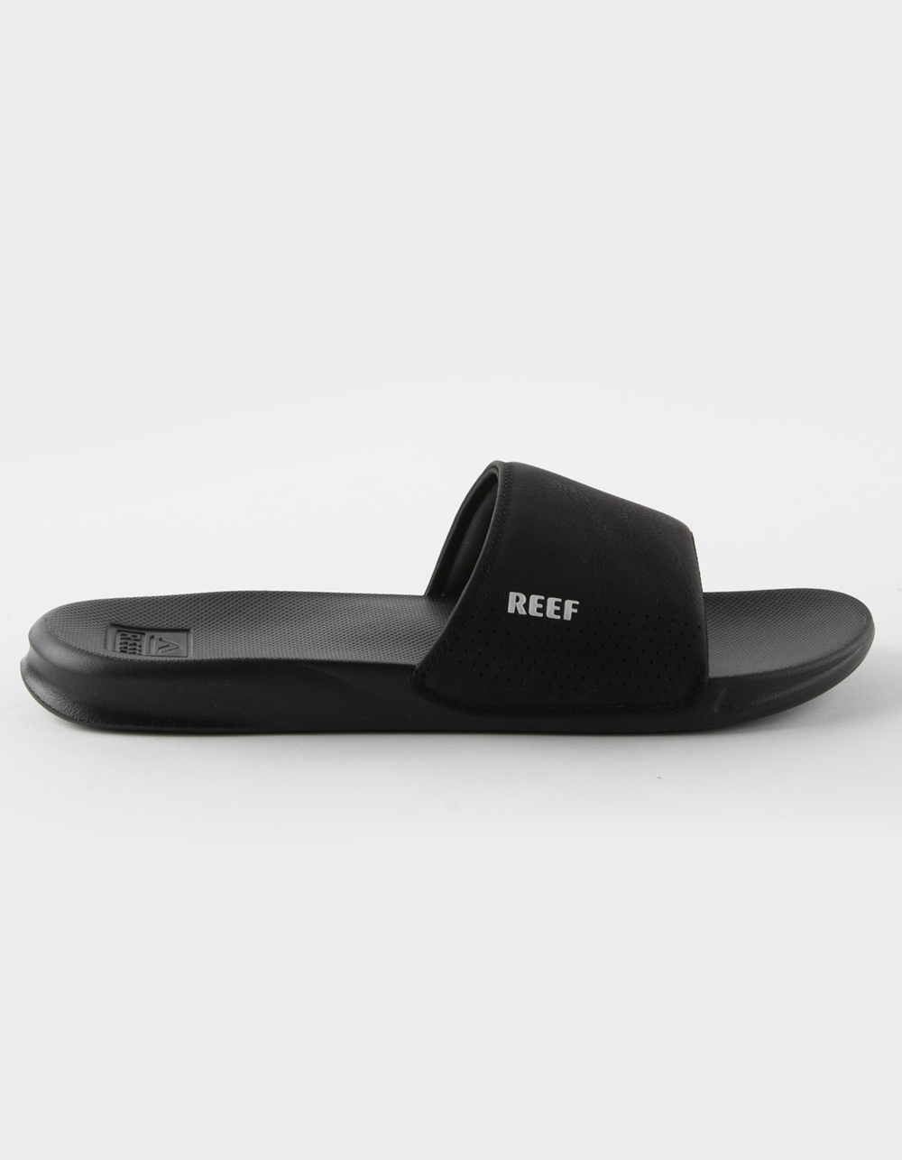 REEF One Slide Mens Sandals - BLACK | Tillys