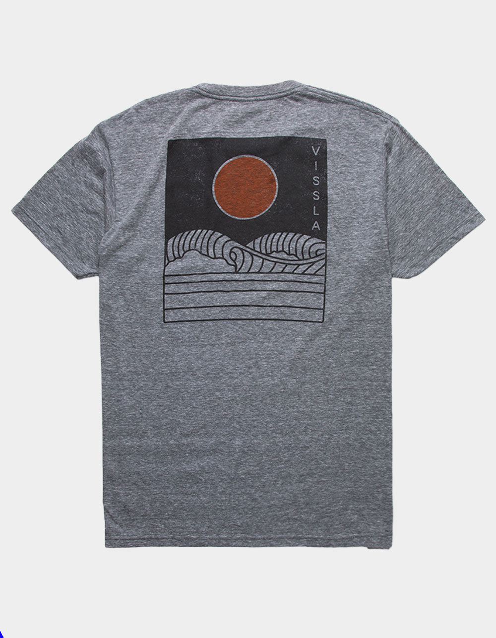 VISSLA Legends Mens T-Shirt - HEATHER GRAY | Tillys