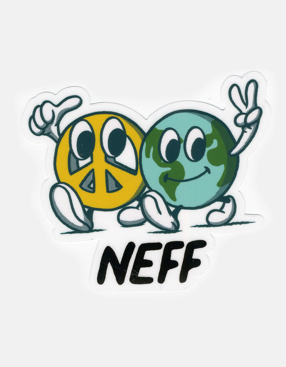 NEFF World Peace Sticker - MULTI | Tillys