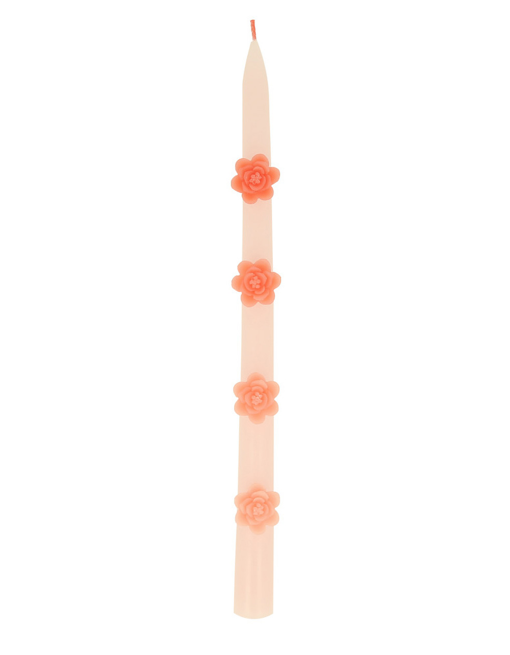 MERI MERI Flower Taper Candles Set of 2 - PINK | Tillys