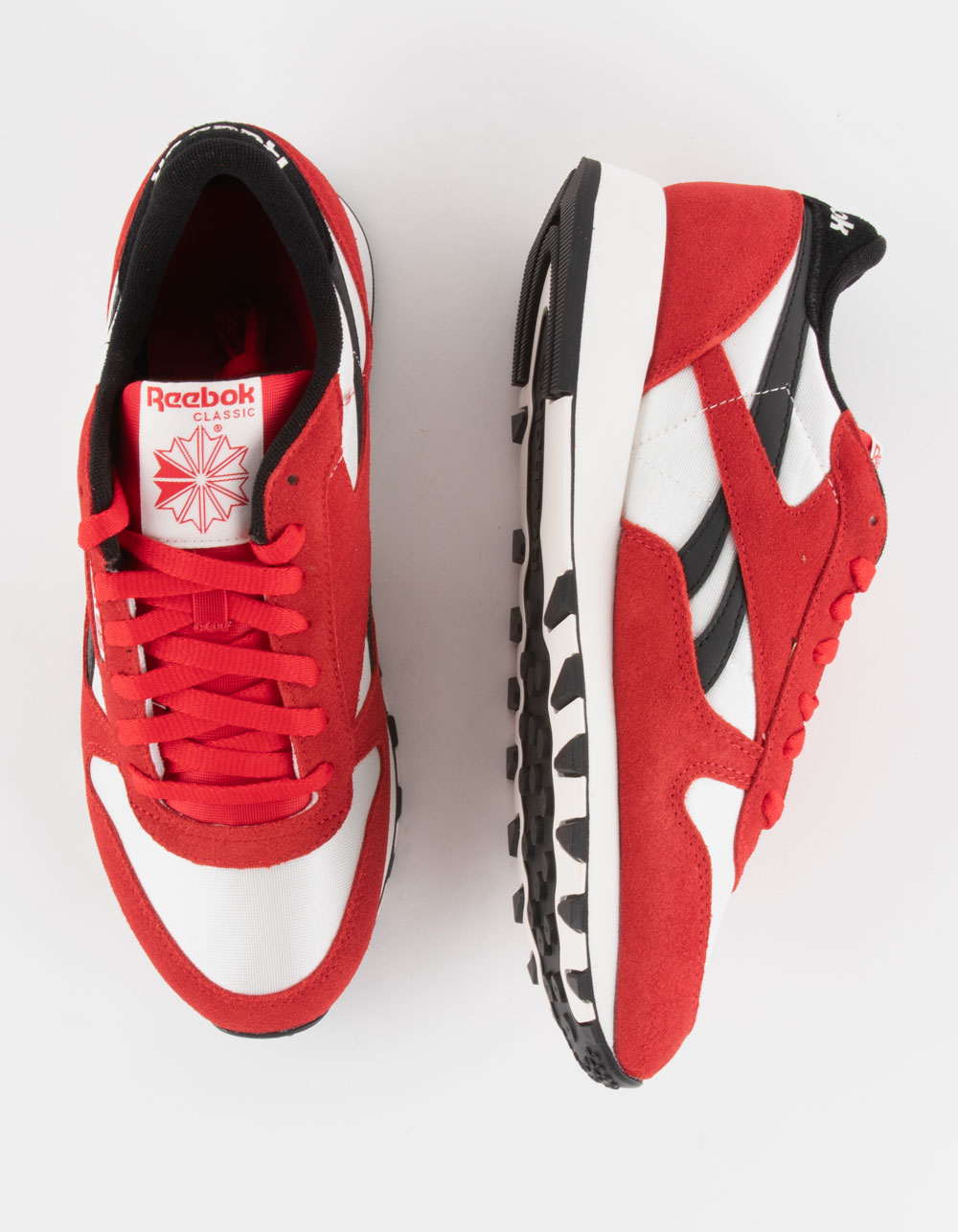 REEBOK Classic Leather Mens Shoes - RED/WHITE | Tillys