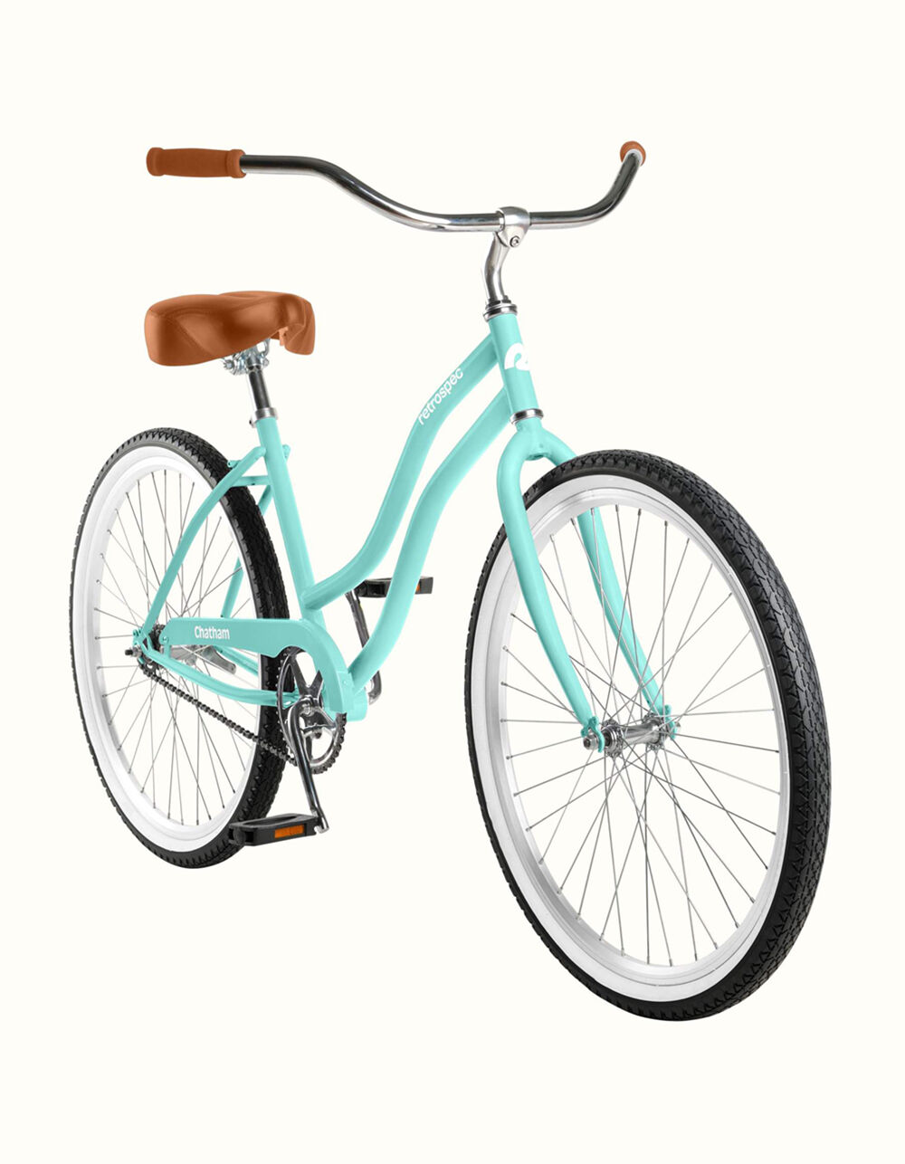RETROSPEC Chatham 26" Step-Thru Beach Cruiser Bike - SEAFOAM | Tillys