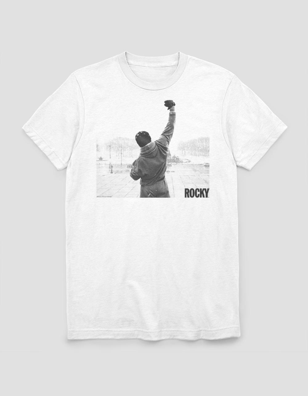 ROCKY Fist Poster Unisex Tee - WHITE | Tillys