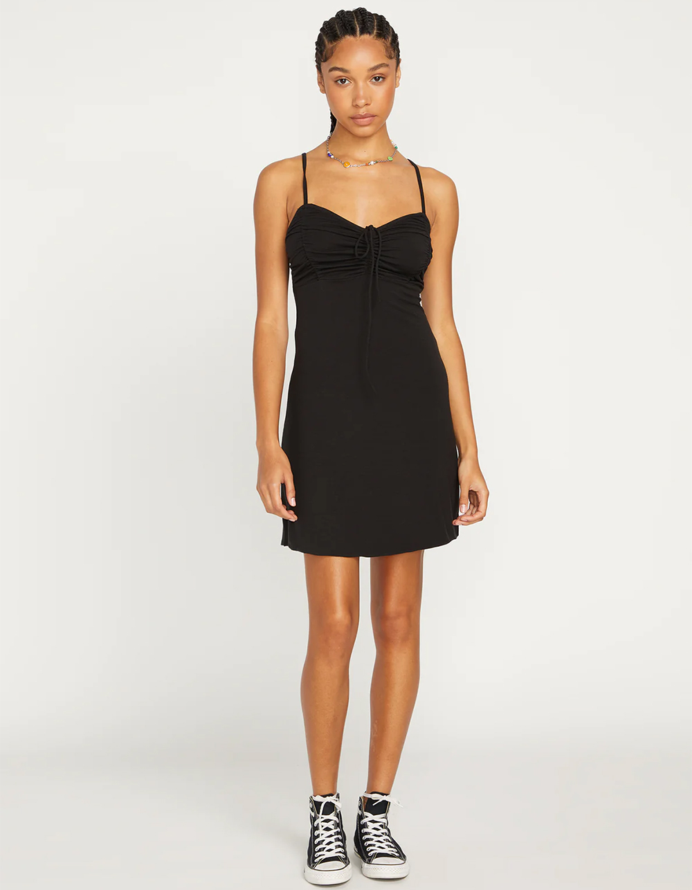 VOLCOM Luvcon Short Dress - BLACK | Tillys