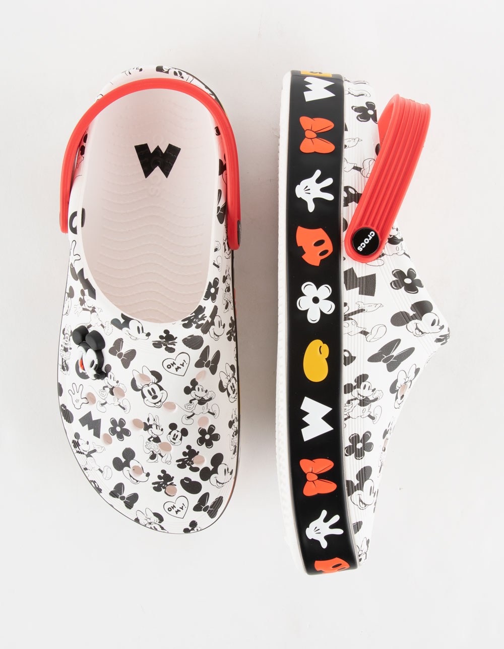 CROCS Mickey Off Court Unisex Clogs - WHITE COMBO | Tillys